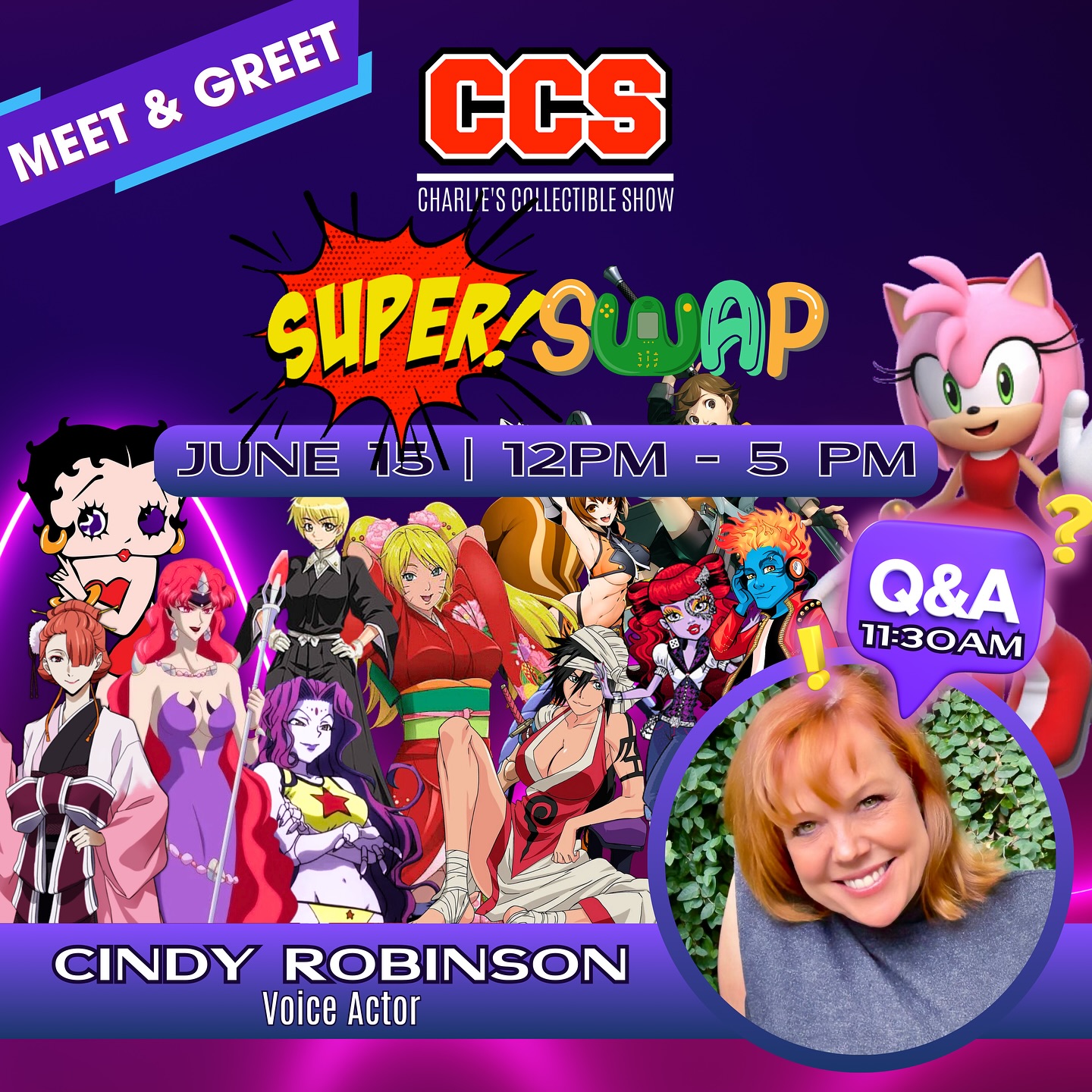 Cindy Robinson - Charlie's Collectible Show