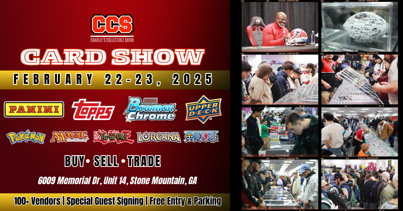 Events from February 22 – March 29 – Charlie's Collectible Show