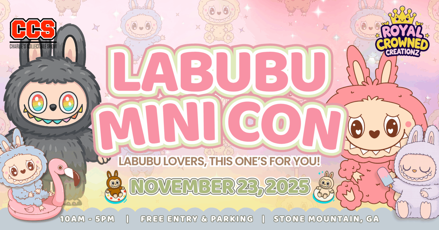 CCS Labubu Mini Con - Charlie's Collectible Show